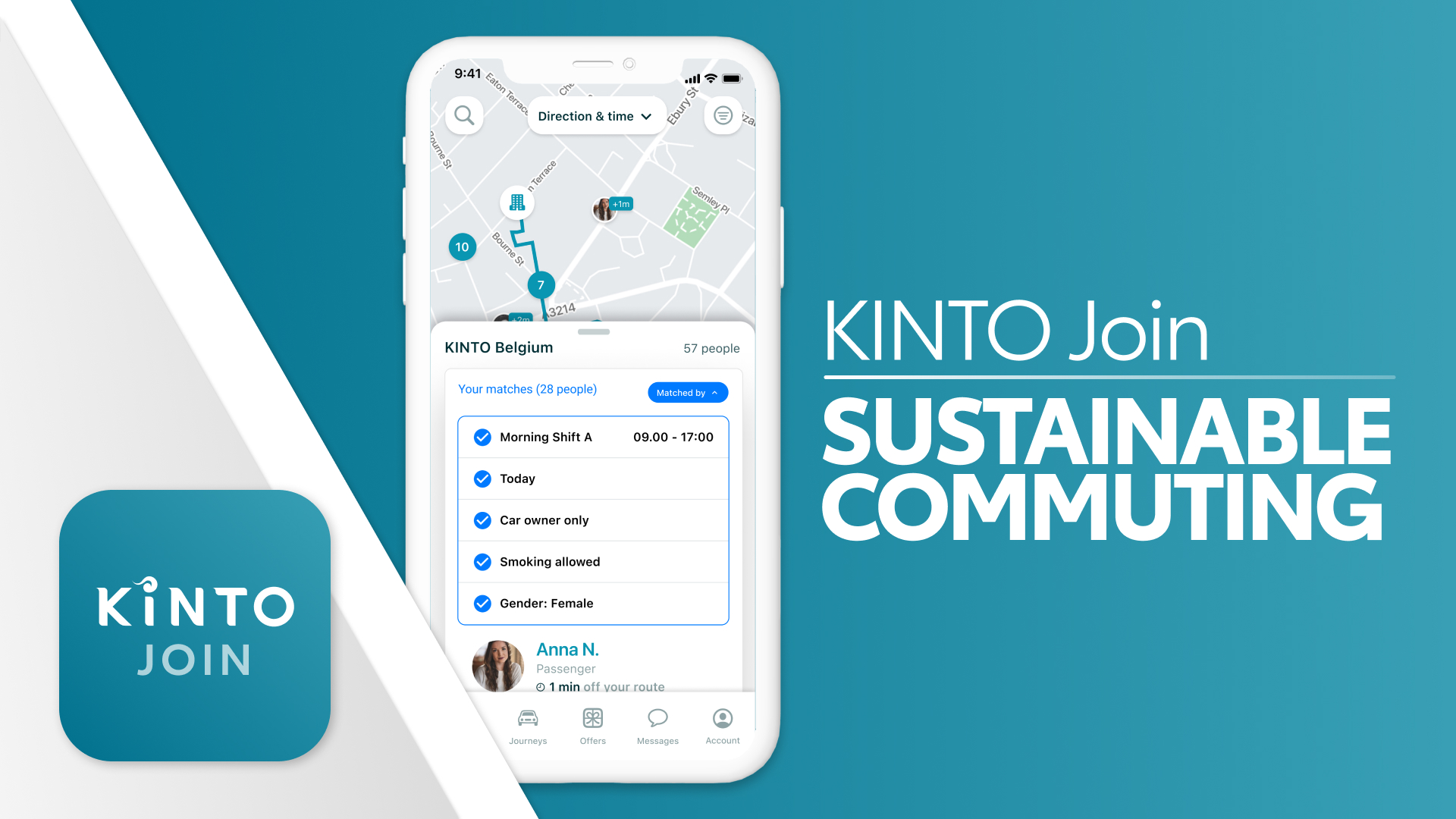 Sustainable Commuting with KINTO Join